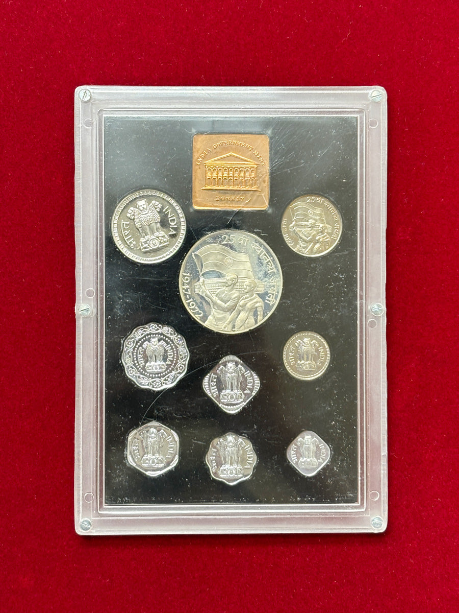 [India] Proof set of 9 sheets 1972 [C-0000010] – ワールドコインズ・ジャパン