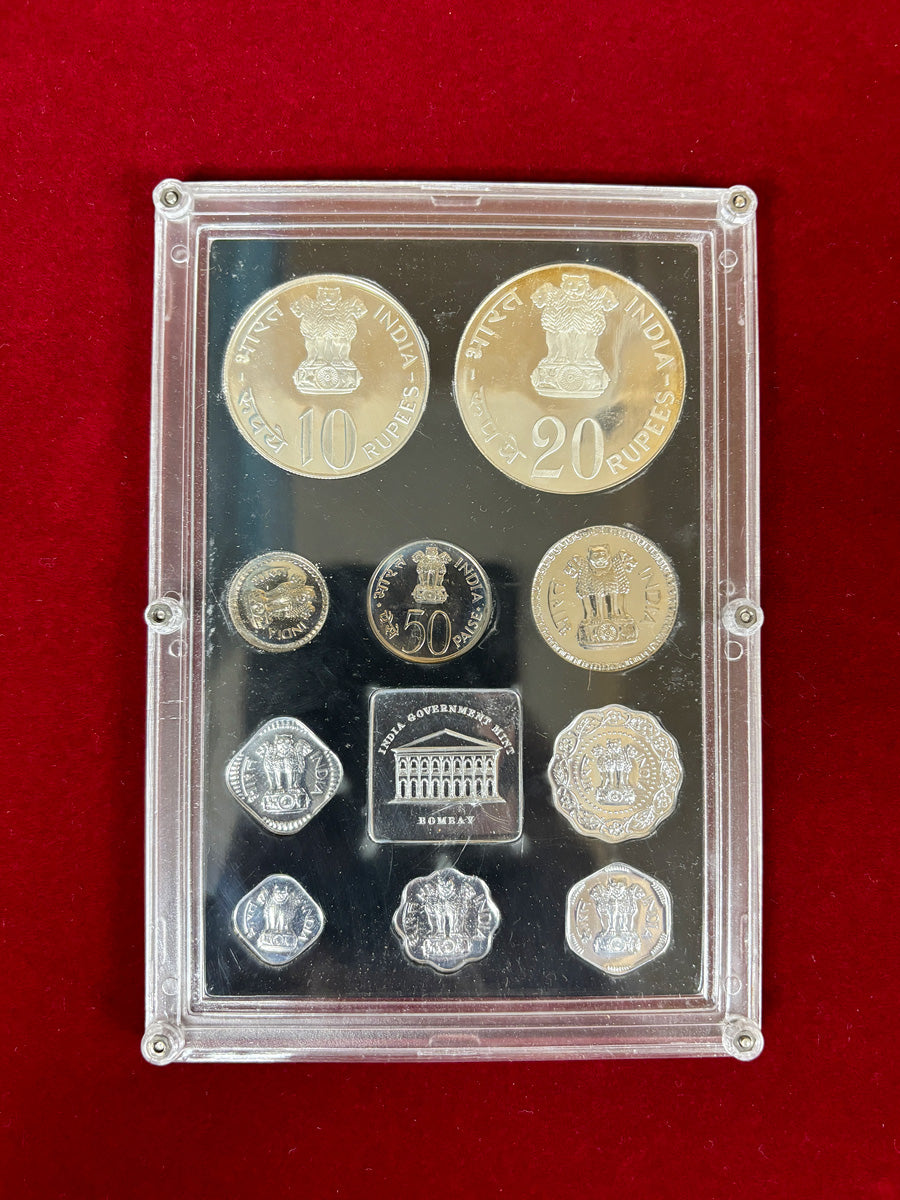 [India] Proof set of 10 sheets 1973 [C-0000011] – ワールドコインズ・ジャパン