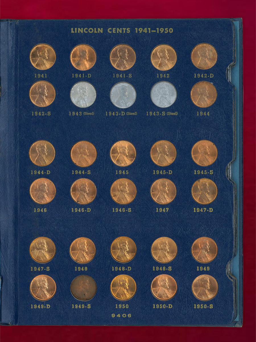 【アメリカ】リンカーン1セントコレクション 80枚組 1941-1972[C-0000041] – ワールドコインズ・ジャパン