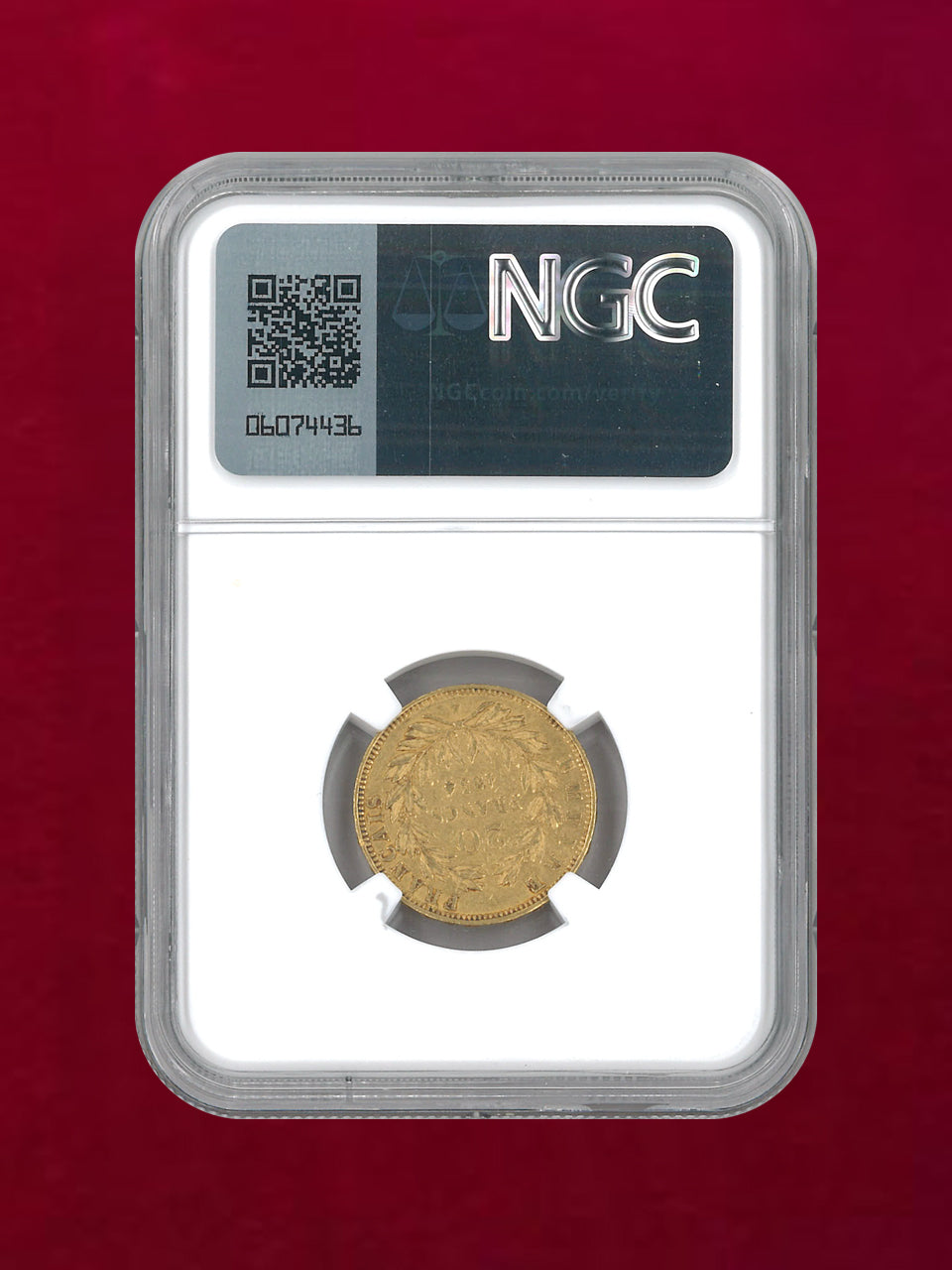 【フランス】20フラン 金貨 1854A NGC AU 53[A-0000173] – ワールドコインズ・ジャパン