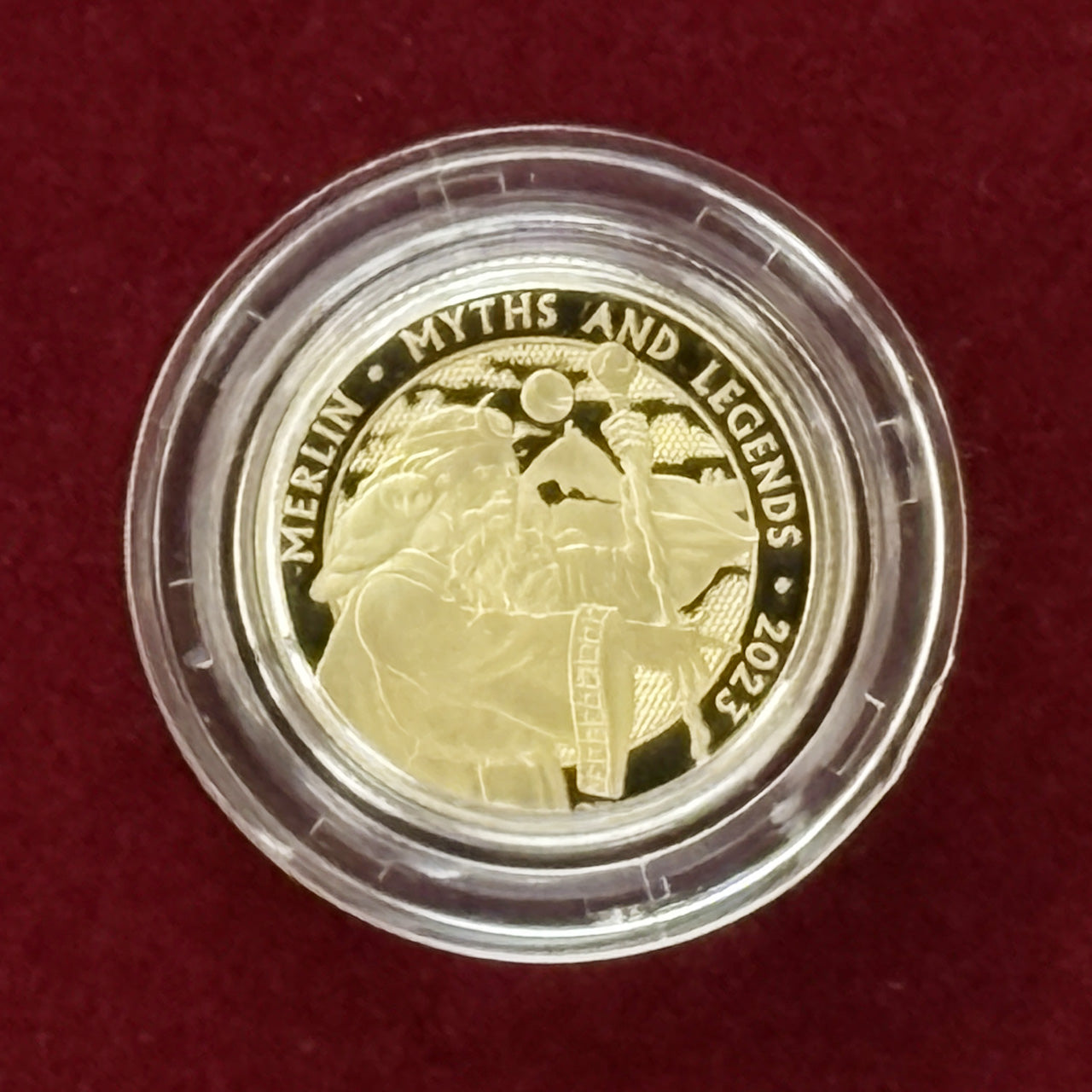 【イギリス】25ポンド 金貨 MERLIN プルーフ2023[A-0000187] – ワールドコインズ・ジャパン