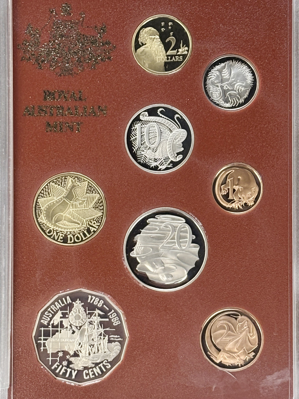 【オーストラリア】プルーフセット 8枚組 1988[C-0000291] – ワールドコインズ・ジャパン