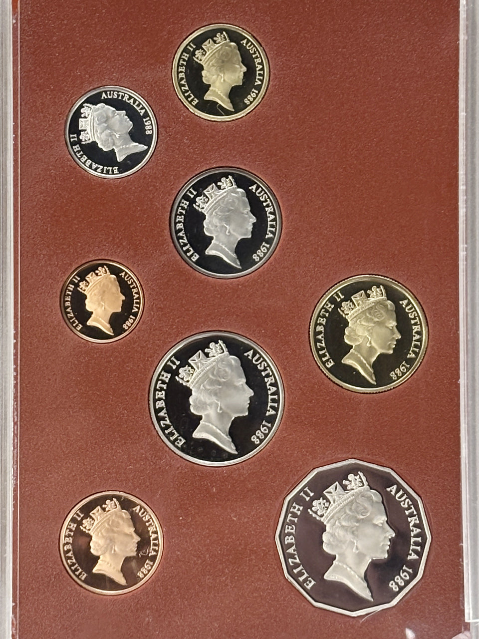 【オーストラリア】プルーフセット 8枚組 1988[C-0000291] – ワールドコインズ・ジャパン