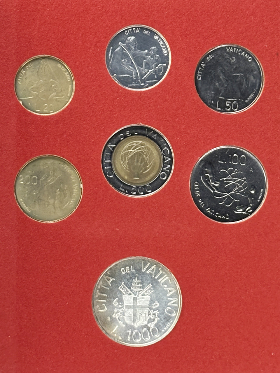 【バチカン】ミントセット 7枚組 1983[C-0000456] – ワールドコインズ・ジャパン